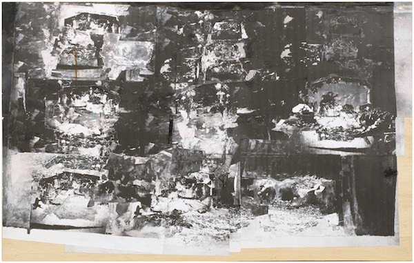 2017 exhibition of acrylic paintings by David Clapham